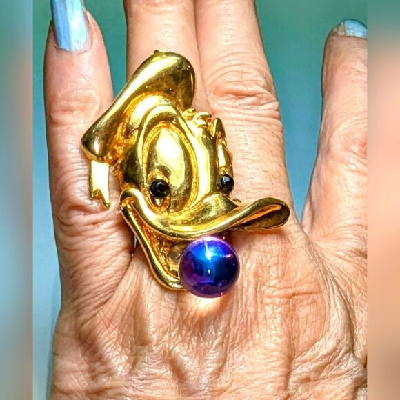 Disney wendy gell | Jewelry | Wendygell Disney Donald Duck Ring Magic ...